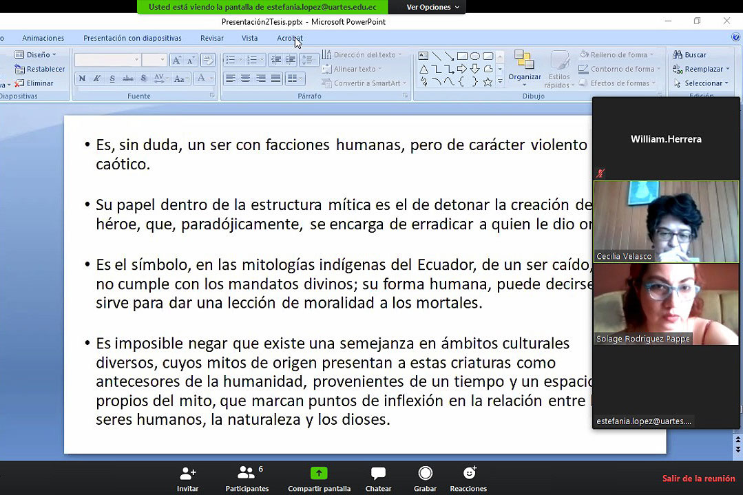 Estefanía López investigó “El símbolo del gigante dentro de la ...