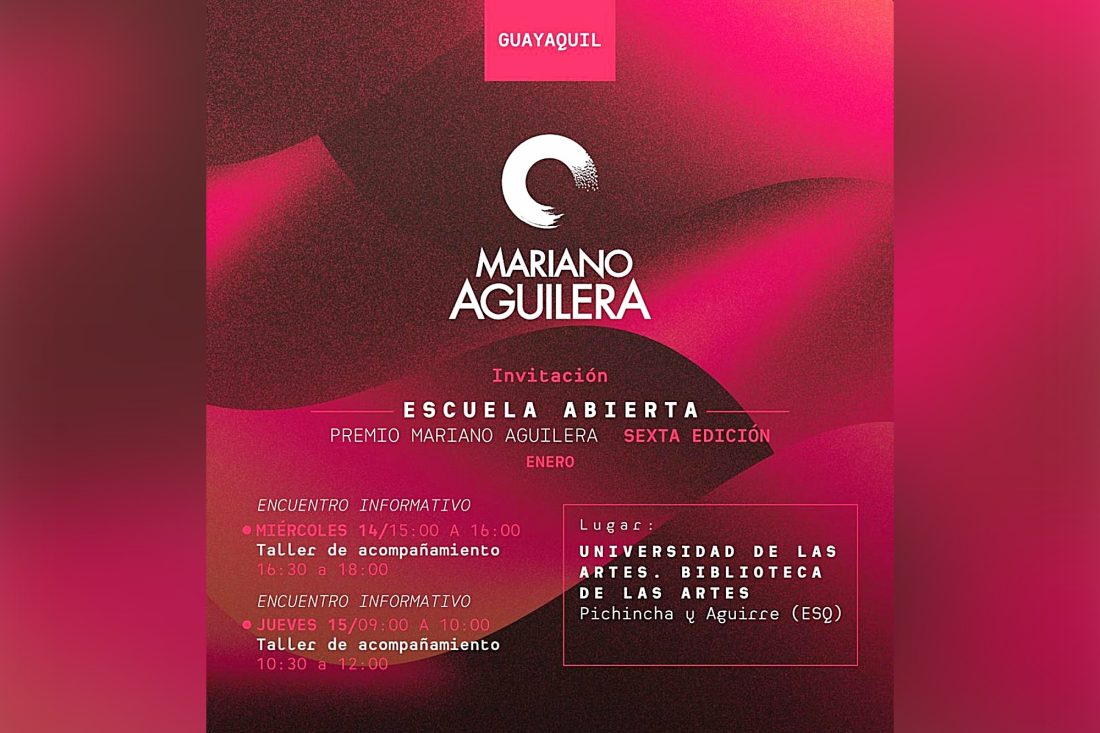 ILIA invita a la Escuela Abierta del Premio Nacional de Artes Mariano ...